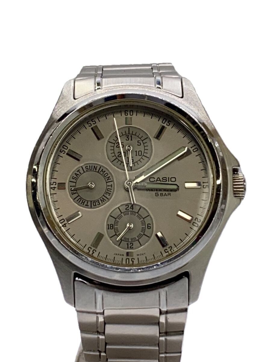 CASIO(カシオ) / クォーツ腕時計/アナログ/ステンレス/シルバー/MTP-1246 | 中古品の販売・通販ならセカンドストリート