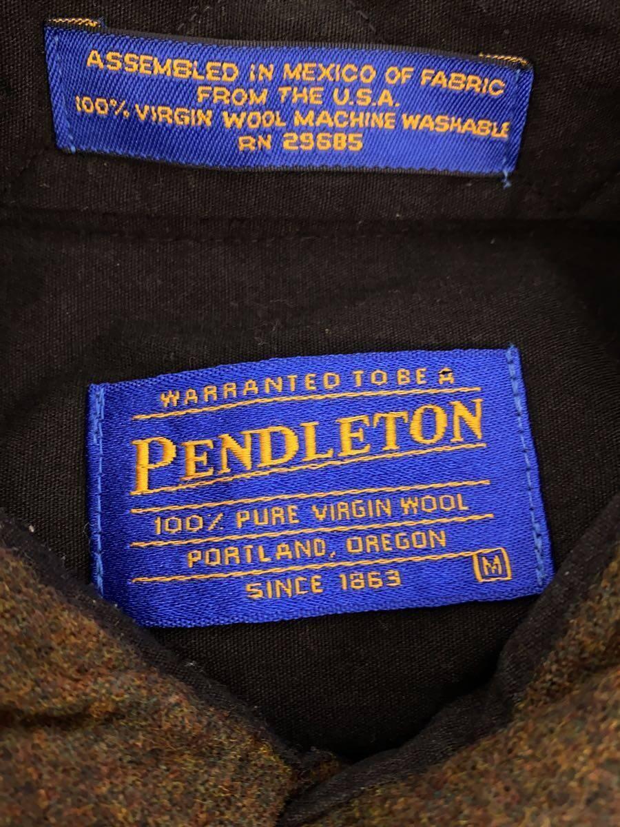 PENDLETON(ペンドルトン) / 長袖シャツ/M/ウール/BRW | 古着の販売・通販ならセカンドストリート