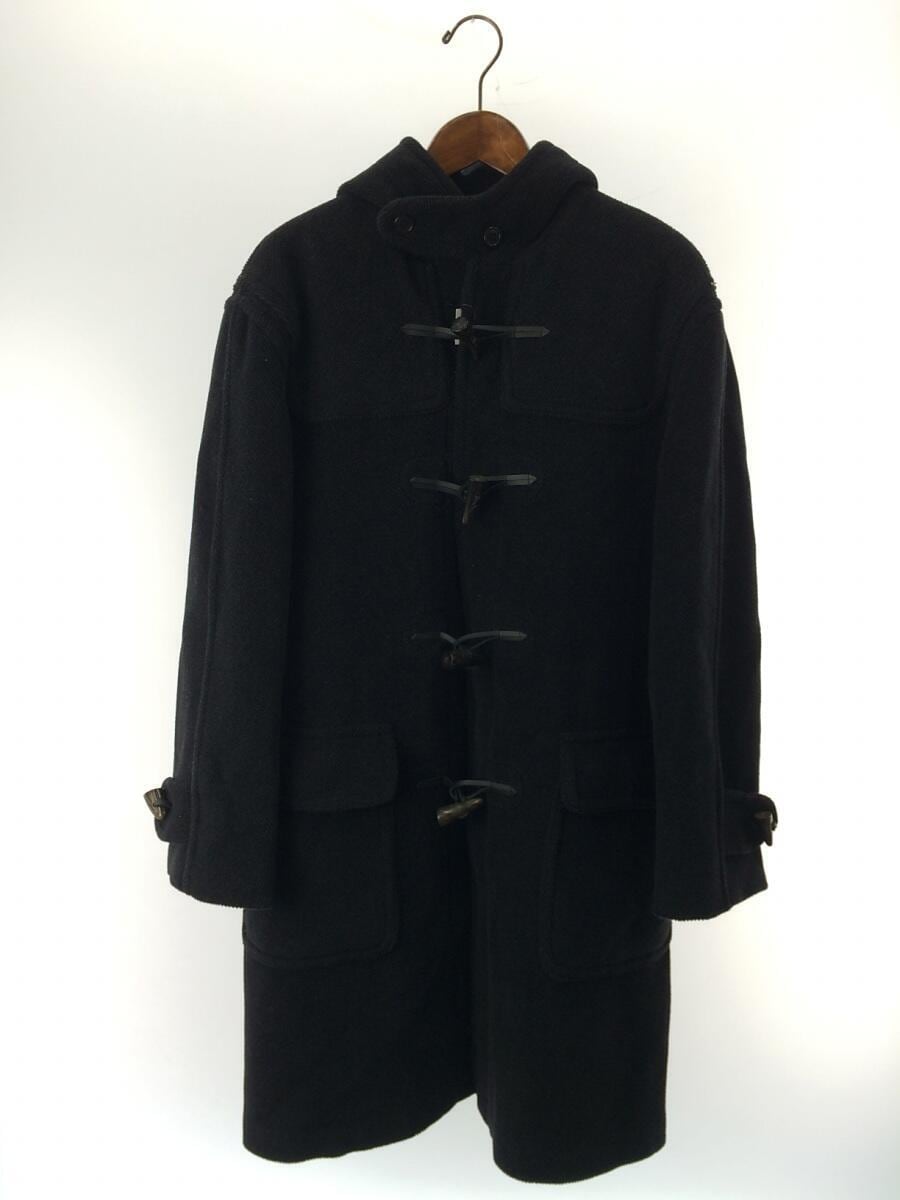 Gloverall(グローバーオール) / 90s/キングストン/白タグ/イングランド製/ヘリンボーン/ダッフルコート/36/ポリエステル/BLK | 古着の販売・通販ならセカンドストリート