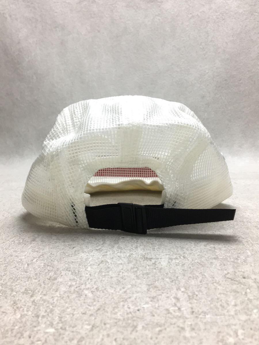 Supreme(シュプリーム) / 17AW/Laminated Box Weave Camp Cap/キャップ/ポリエステル/WHT/メンズ ...