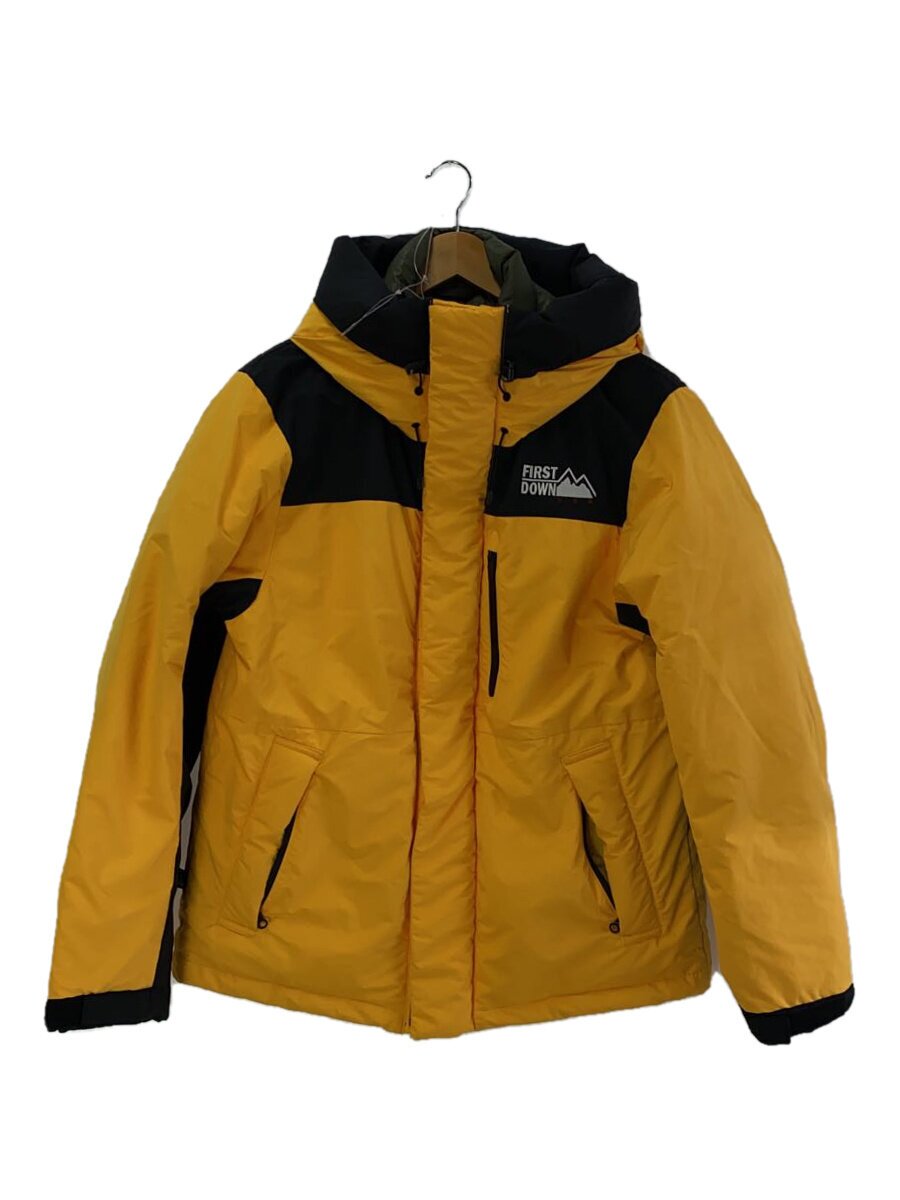 FIRST DOWN(ファーストダウン) / 小シミ有/MULTI DOWN PARKA/L/ポリエステル/YLW/642502C ...