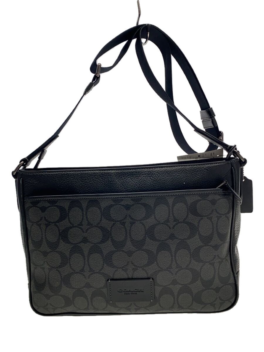 COACH(コーチ) / ディストリクト クロスボディ・シグネチャー キャンバス/ショルダーバッグ/PVC/GRY/CH078// | 中古品 ...