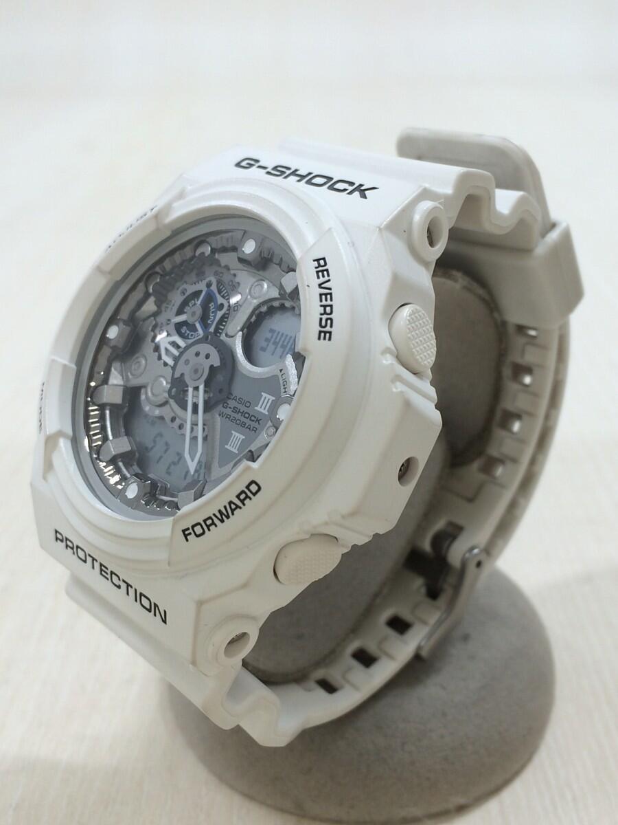CASIO(カシオ) / G-SHOCK/GA-300A/クォーツ腕時計/ホワイト/白/デジアナ/ラバー/ラウンド/丸型/ | 中古品の販売 ...
