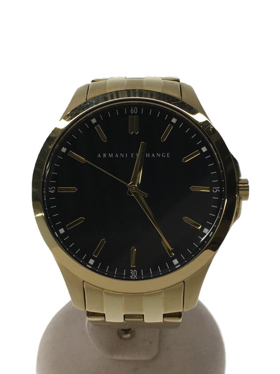 ARMANI EXCHANGE(アルマーニエクスチェンジ) / クォーツ腕時計/アナログ/ブラック/ゴールド/AX2145 | 中古品の販売 ...