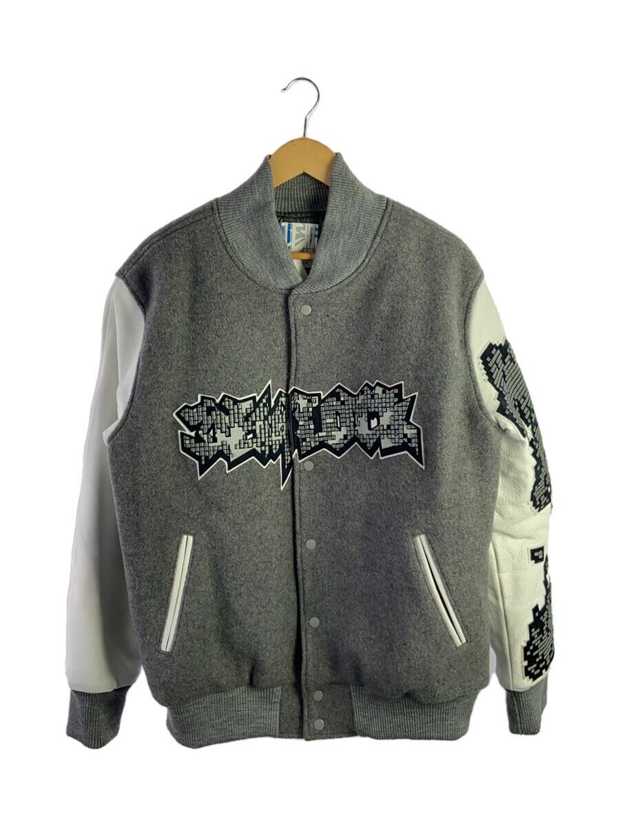 DEVILOCK(デビロック) / スタジャン/XL/ウール/GRY | 古着の販売・通販ならセカンドストリート