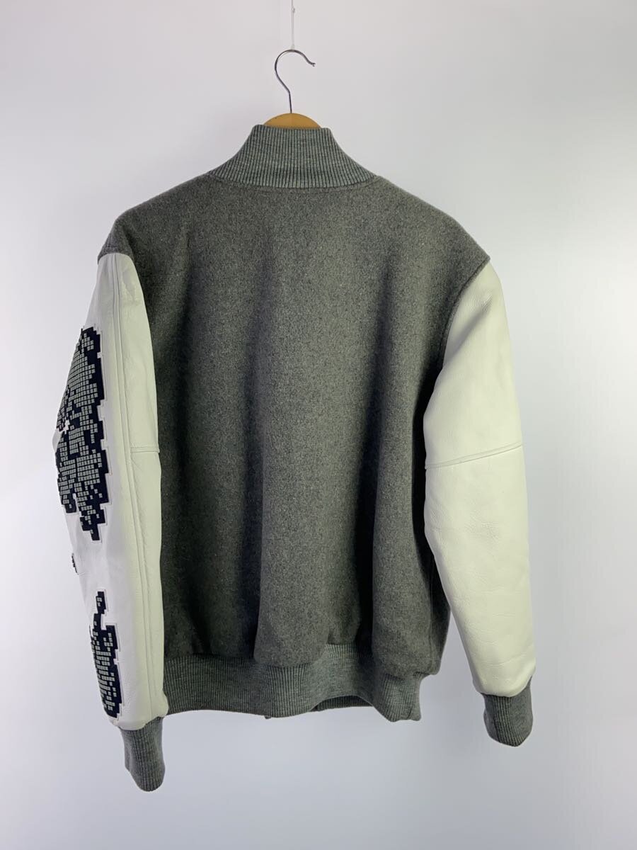 DEVILOCK(デビロック) / スタジャン/XL/ウール/GRY | 古着の販売・通販ならセカンドストリート