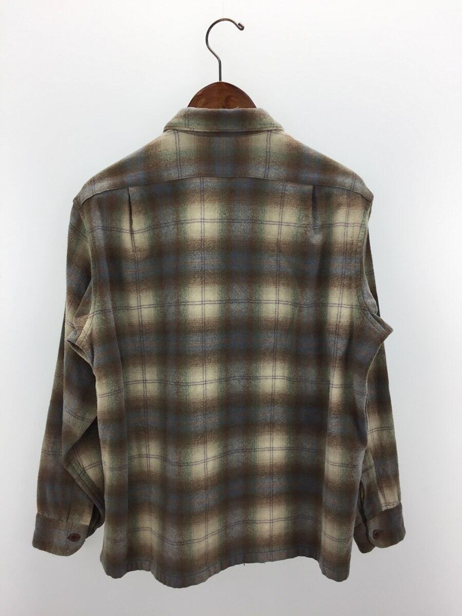 PENDLETON(ペンドルトン) / ネルシャツ/70s前半～80s/L/ウール/BRW/チェック | 古着の販売・通販ならセカンドストリート