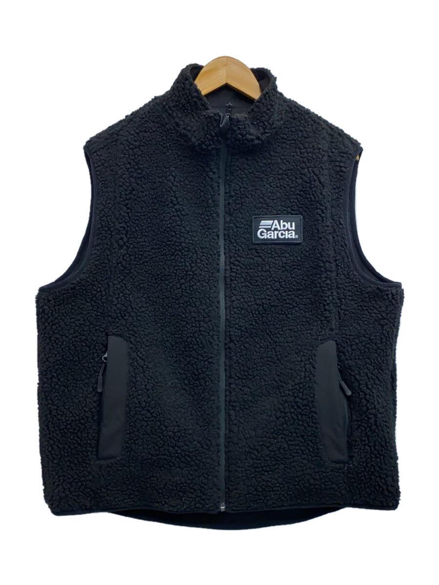 Abu Garcia(アブガルシア) / ONLY ARK別注/リバーシブルボアベスト/M/BLK/無地/22AAB-R01 | 古着の販売・通販ならセカンドストリート