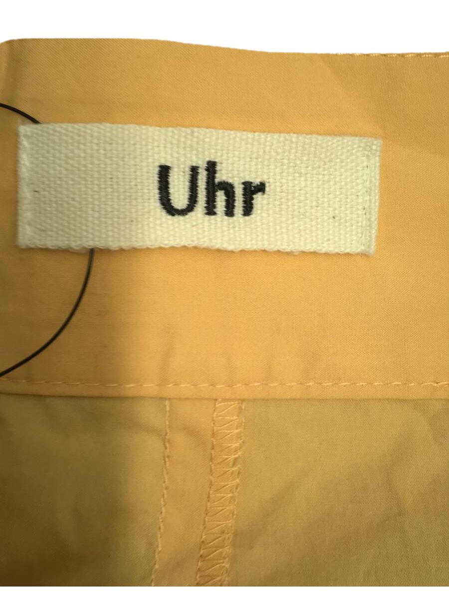 Uhr(ウーア) / Organic Tuck Color Pants/パンツ/36/コットン/オレンジ/23SSUhr-PT325 | 古着 ...