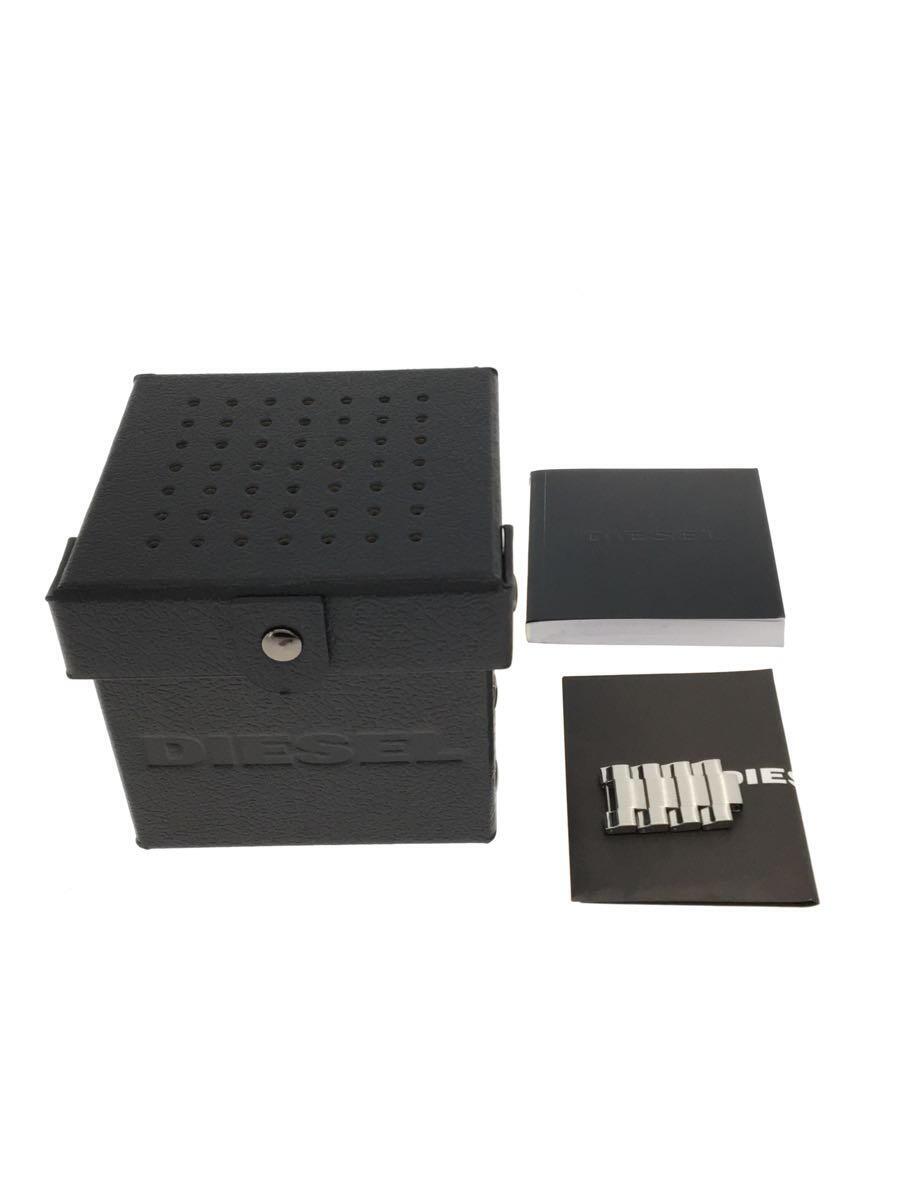 DIESEL([イリョウ/フクショク]ディーゼル) / クォーツ腕時計/アナログ/ステンレス/WHT/SLV/DZ-4473 | 中古品の販売 ...