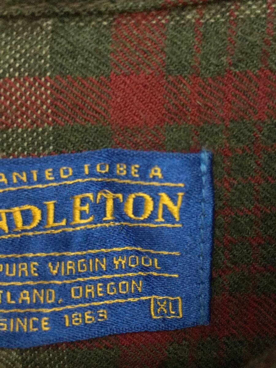 PENDLETON(ペンドルトン) / 長袖シャツ/XL/ウール/GRY/チェック | 古着の販売・通販ならセカンドストリート