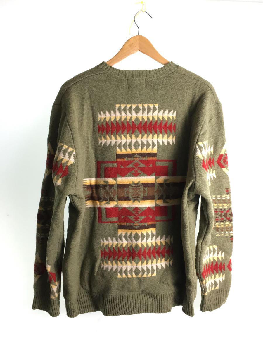 PENDLETON(ペンドルトン) / ラムウール100/セーター(厚手)/XL/ウール/KHK/総柄/70Z649 L11 | 古着の販売・通販ならセカンドストリート