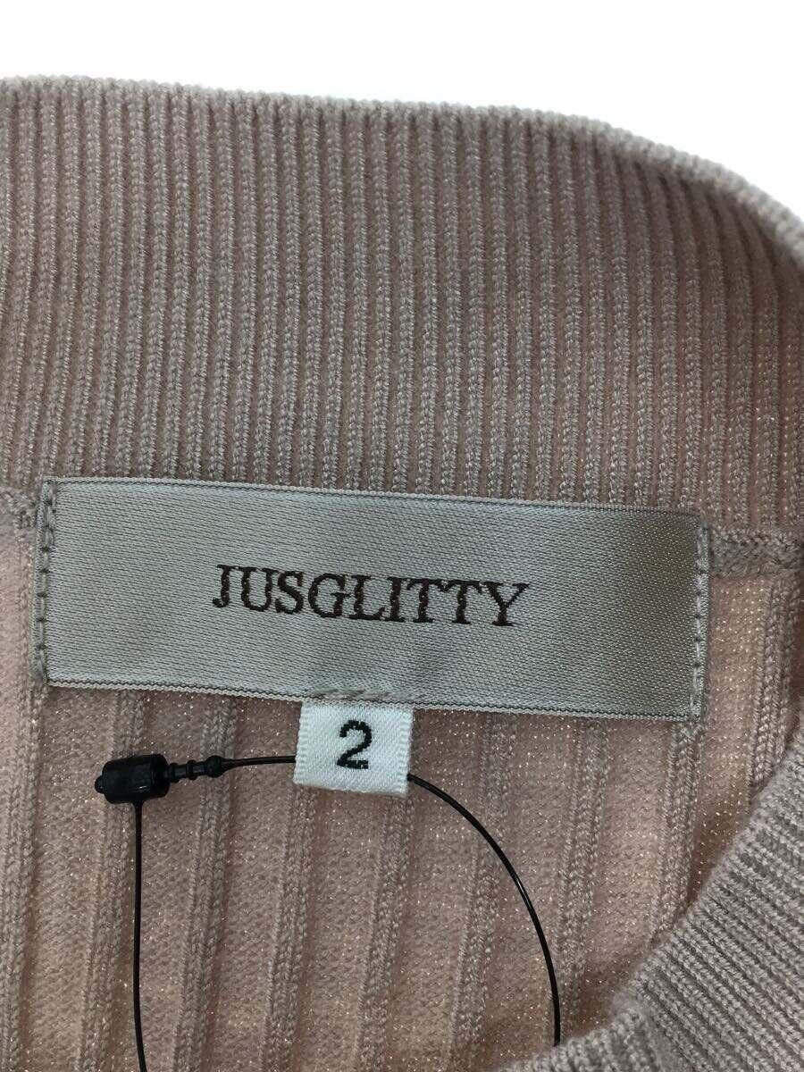 JUSGLITTY(ジャスグリッティー) / 2WAYニットワンピース/2/レーヨン/BEG/無地/42169850 | 古着の販売・通販ならセカンドストリート