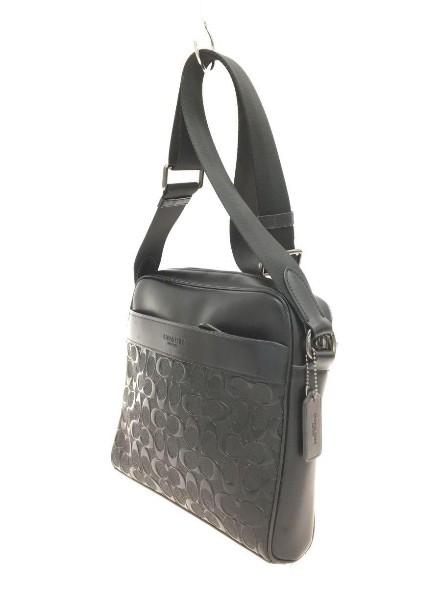 COACH(コーチ) / ショルダーバッグ/レザー/BLK/総柄/L1757-F28455 | 中古品の販売・通販ならセカンドストリート