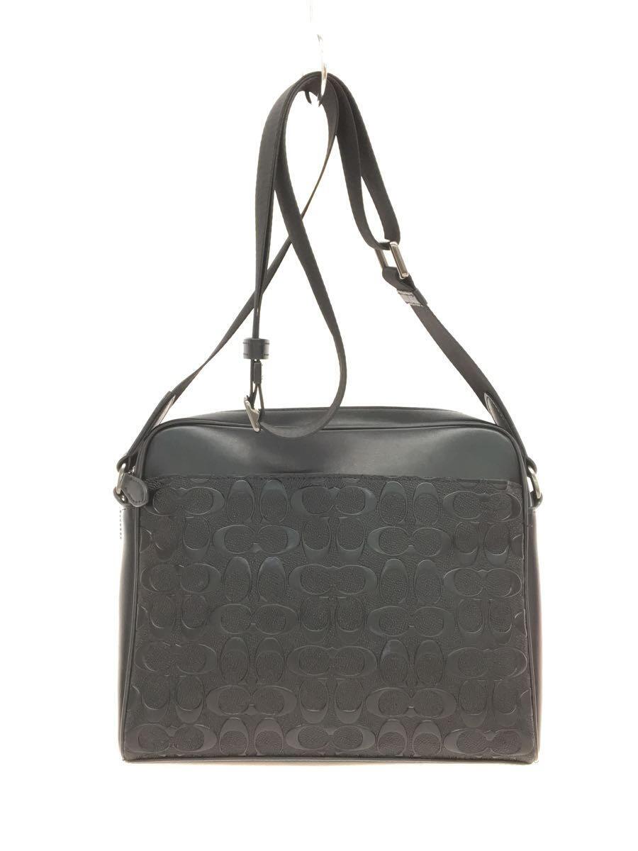 COACH(コーチ) / ショルダーバッグ/レザー/BLK/総柄/L1757-F28455 | 中古品の販売・通販ならセカンドストリート