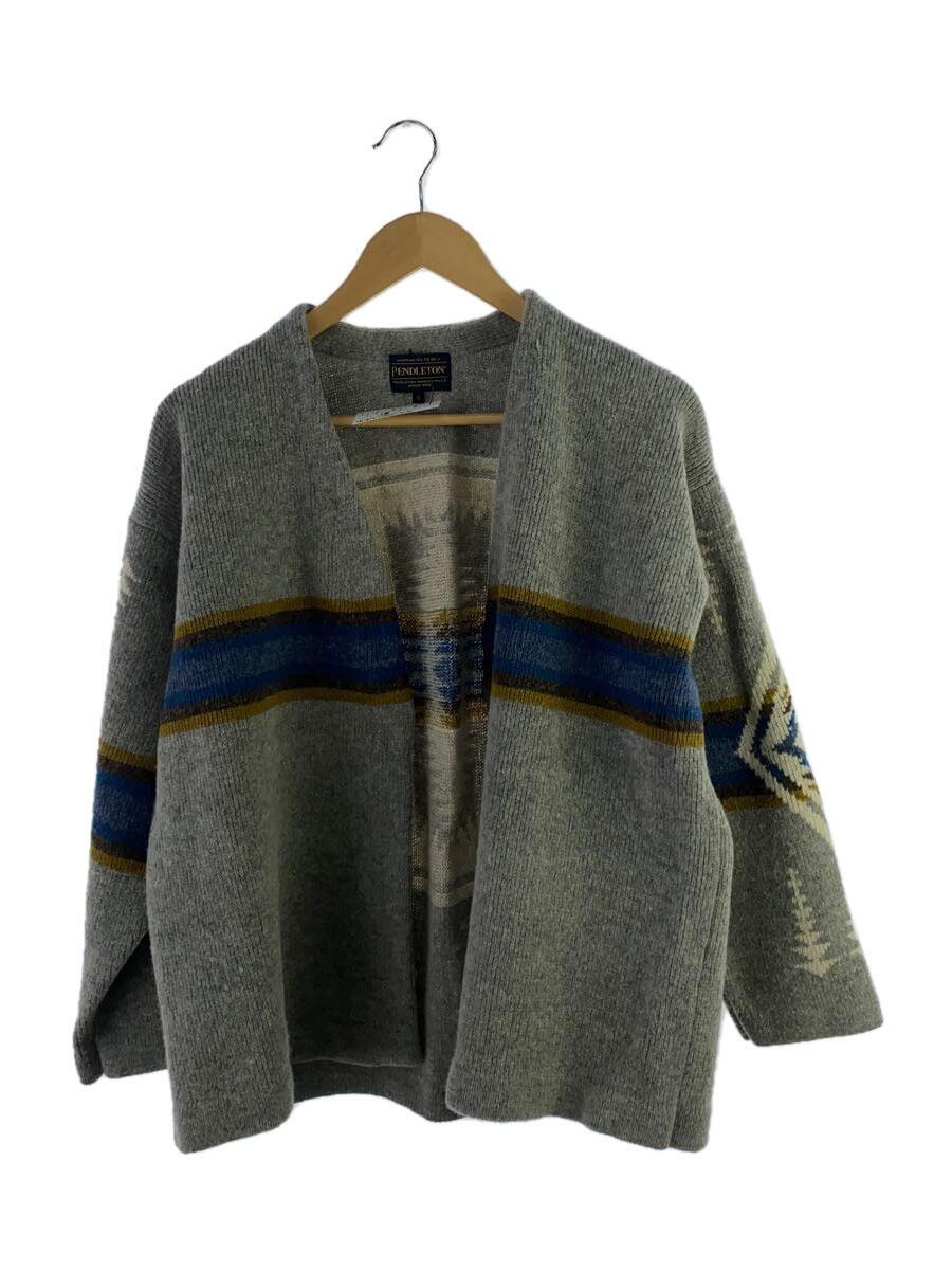 PENDLETON(ペンドルトン) / Jacquard Knit Cardigan/カーディガン(厚手)/S/ウール/GRY/1575-6211 | 古着の販売・通販ならセカンドストリート