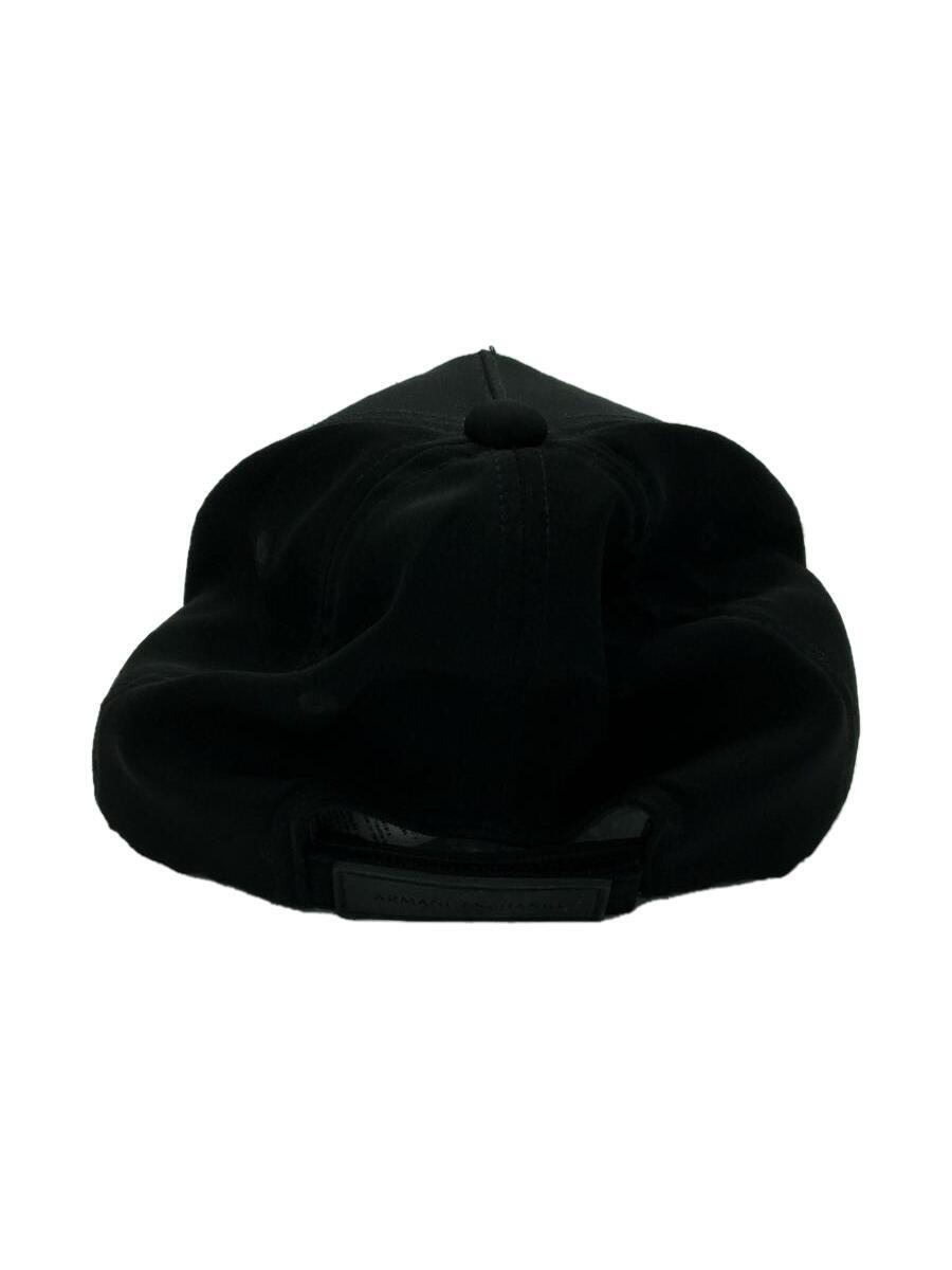 ARMANI EXCHANGE(アルマーニエクスチェンジ) / RUBBER AX CAP/キャップ/--/BLK/無地/メンズ | 中古品の ...
