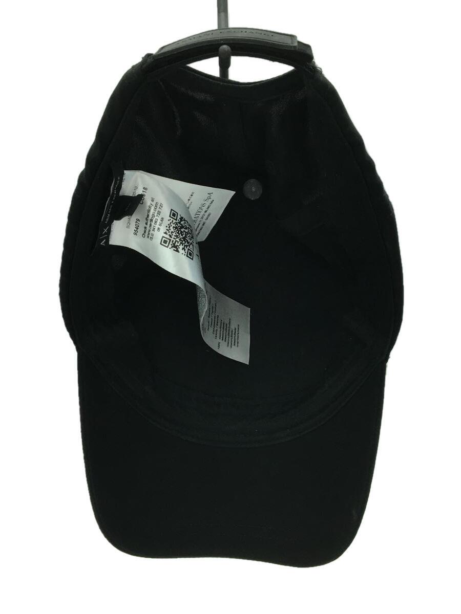 ARMANI EXCHANGE(アルマーニエクスチェンジ) / RUBBER AX CAP/キャップ/--/BLK/無地/メンズ | 中古品の ...