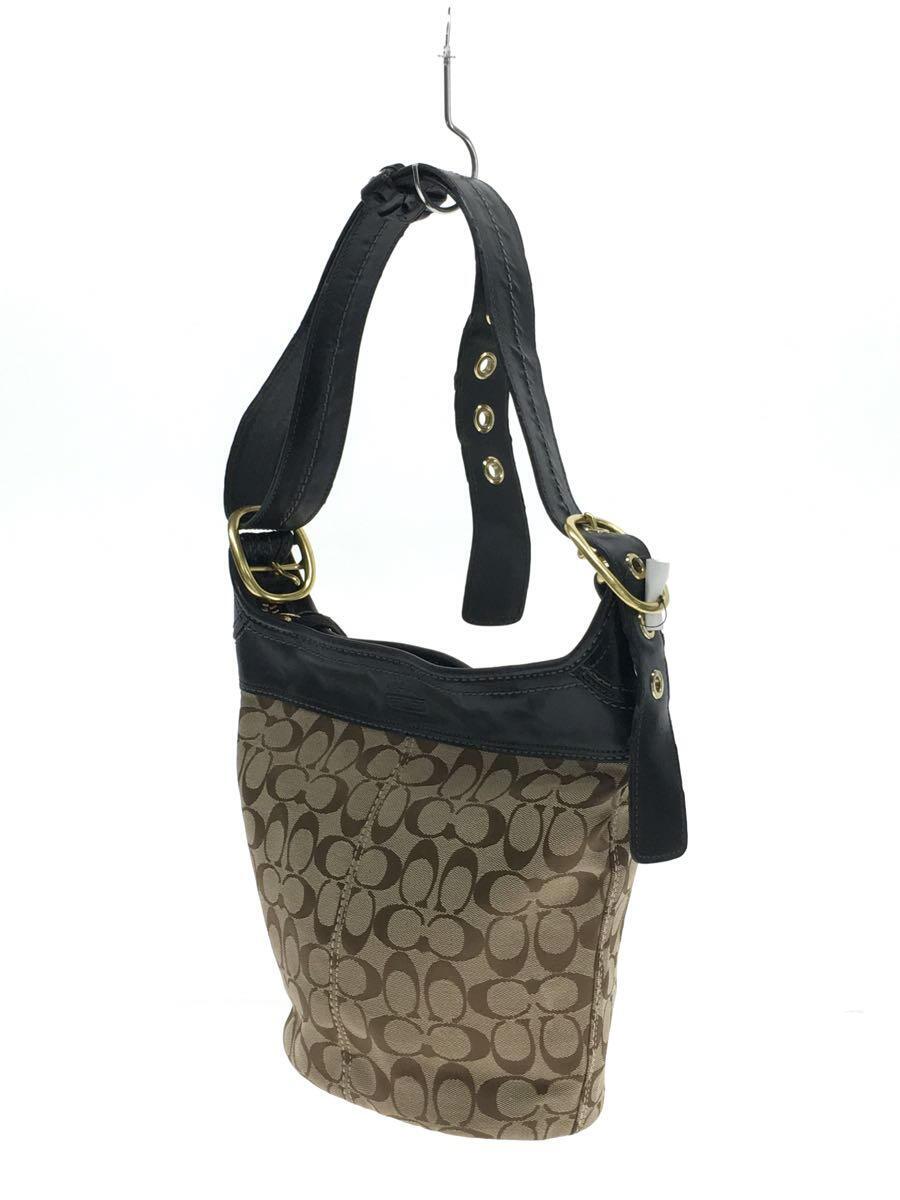 COACH(コーチ) / ハンドバッグ_シグネチャー/キャンバス/ブラック/11437 | 中古品の販売・通販ならセカンドストリート