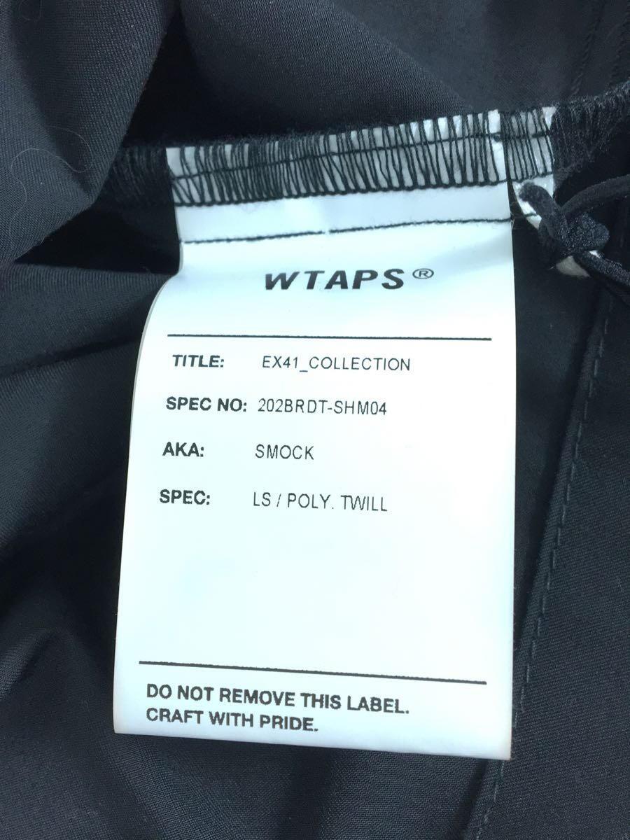 WTAPS(ダブルタップス) / SMOCK LS POLY TWILL/トップス/1/ポリエステル/BLK/無地/202BRDT-SHM04 | 古着の販売・通販ならセカンドストリート