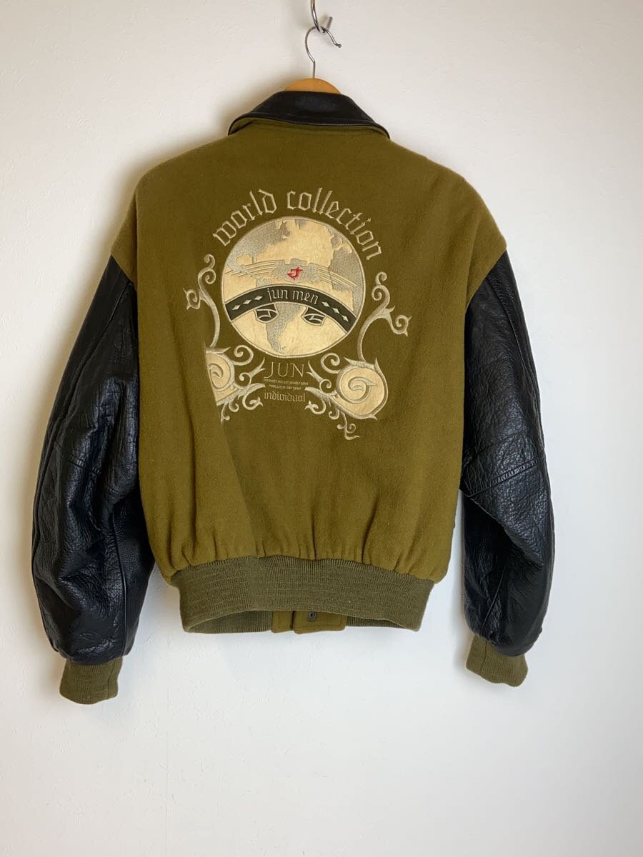 その他ブランド(ソノタブランド) / JUN MEN/スタジャン/M/ウール/KHK | 古着の販売・通販ならセカンドストリート