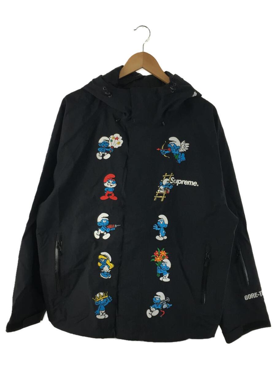 Supreme(シュプリーム) / smurfs gore-tex shell jacket/マウンテンパーカ/M/ゴアテックス/BLK/黒 ...
