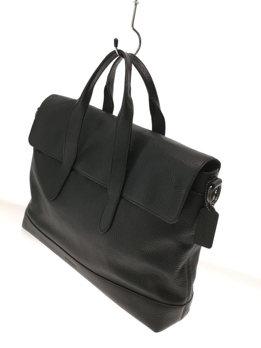 COACH(コーチ) / F75757/ショルダー付/バッグ/レザー/BLK | 中古品の販売・通販ならセカンドストリート