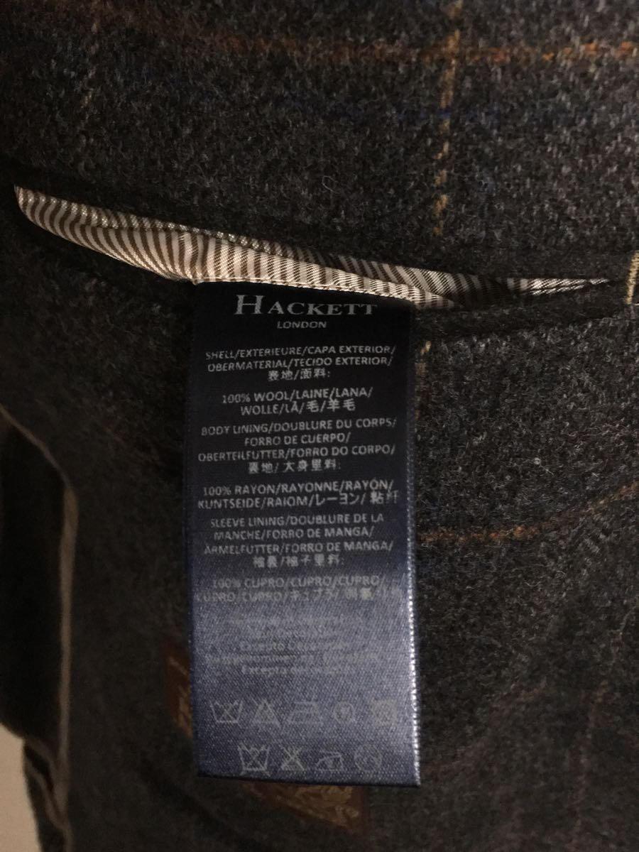 HACKETT(ハケット) / PLAID BLAZER JP テーラードジャケット/42/ウール/GRY/ヘリンボーン HM441075 ...