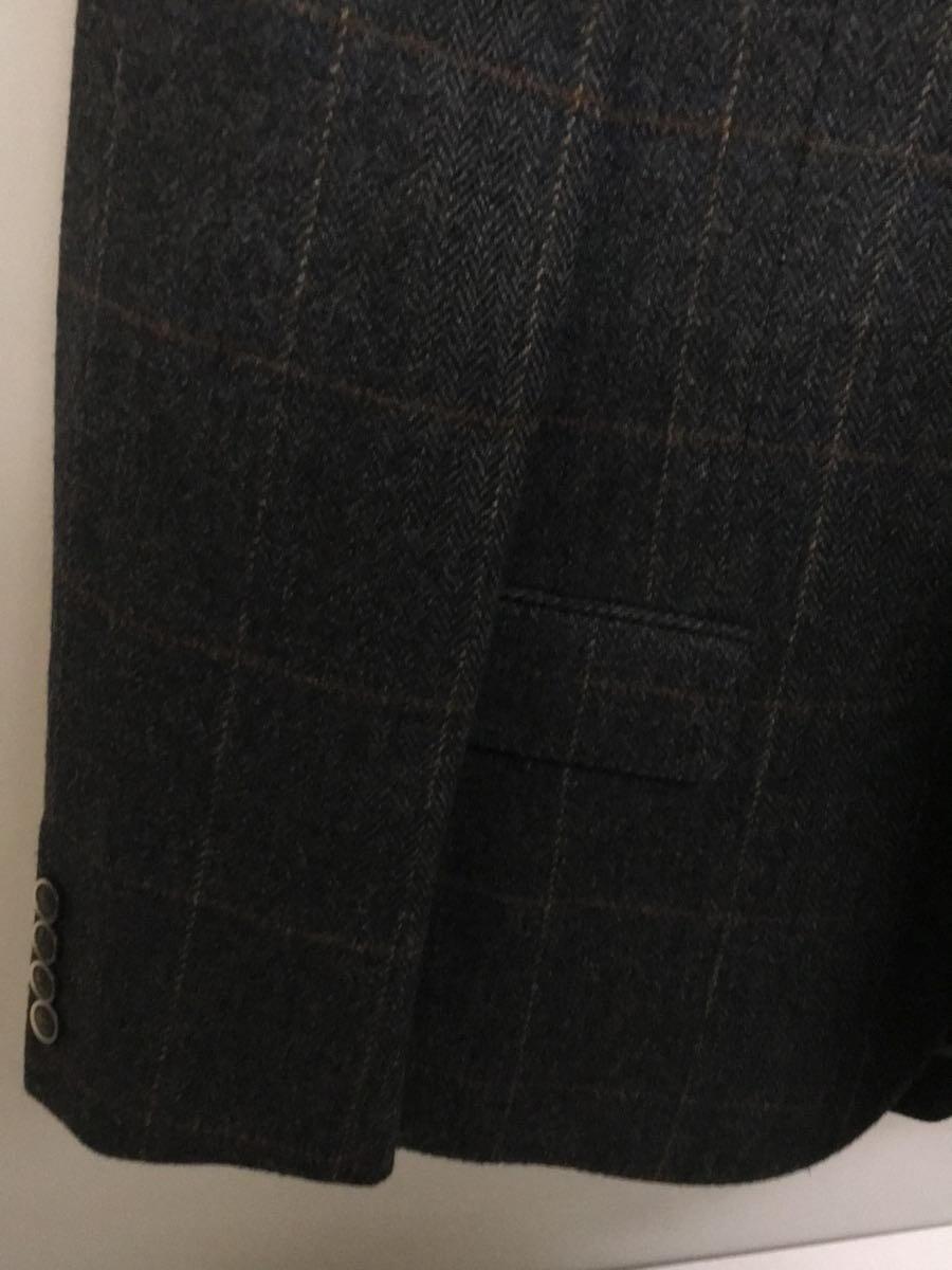 HACKETT(ハケット) / PLAID BLAZER JP テーラードジャケット/42/ウール/GRY/ヘリンボーン HM441075 ...
