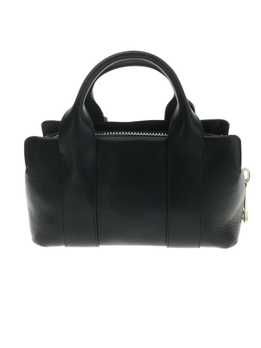 HIROFU(ヒロフ) / ランポS/2way/ハンドバッグ/レザー/BLK/無地 | 中古品の販売・通販ならセカンドストリート