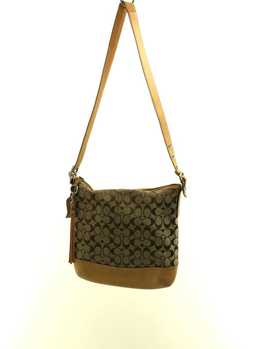 COACH(コーチ) / ショルダーバッグ/キャンバス/BRW/9349 | 中古品の販売・通販ならセカンドストリート
