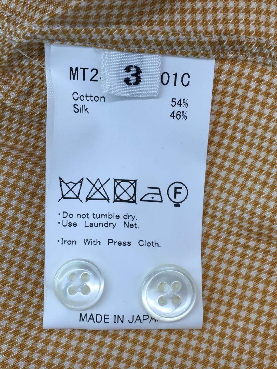 その他ブランド(ソノタブランド) / 22AW/長袖シャツ/L/コットン/YLW/チェック/MT2303-0601C | 古着の販売・通販なら ...