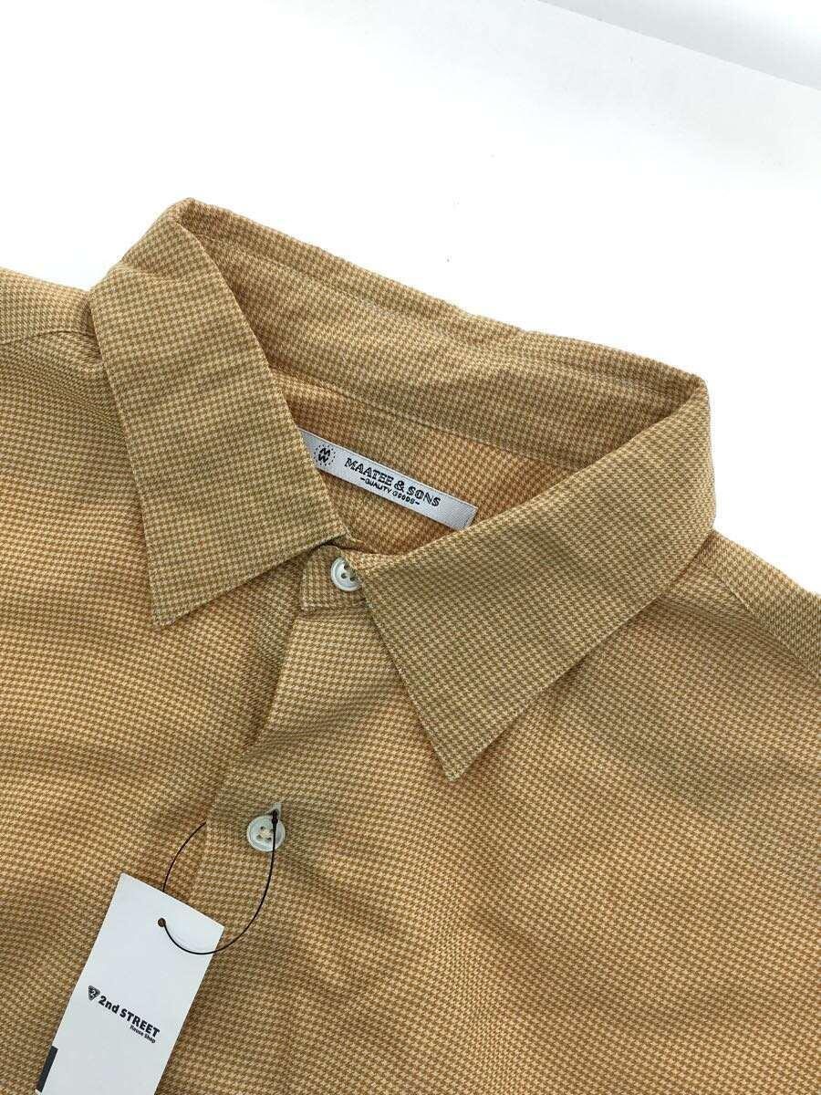 その他ブランド(ソノタブランド) / 22AW/長袖シャツ/L/コットン/YLW/チェック/MT2303-0601C | 古着の販売・通販なら ...