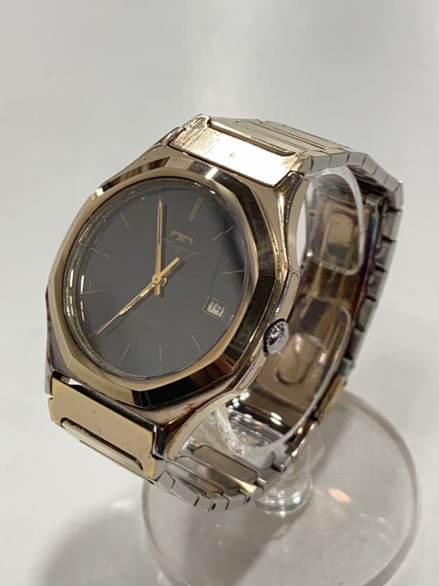 TECHNOS(テクノス) / BORAZON QUARTZ SWISS/ステンレス/GLD/GLD/SS/F0H0013 | 中古品の販売・通販ならセカンドストリート