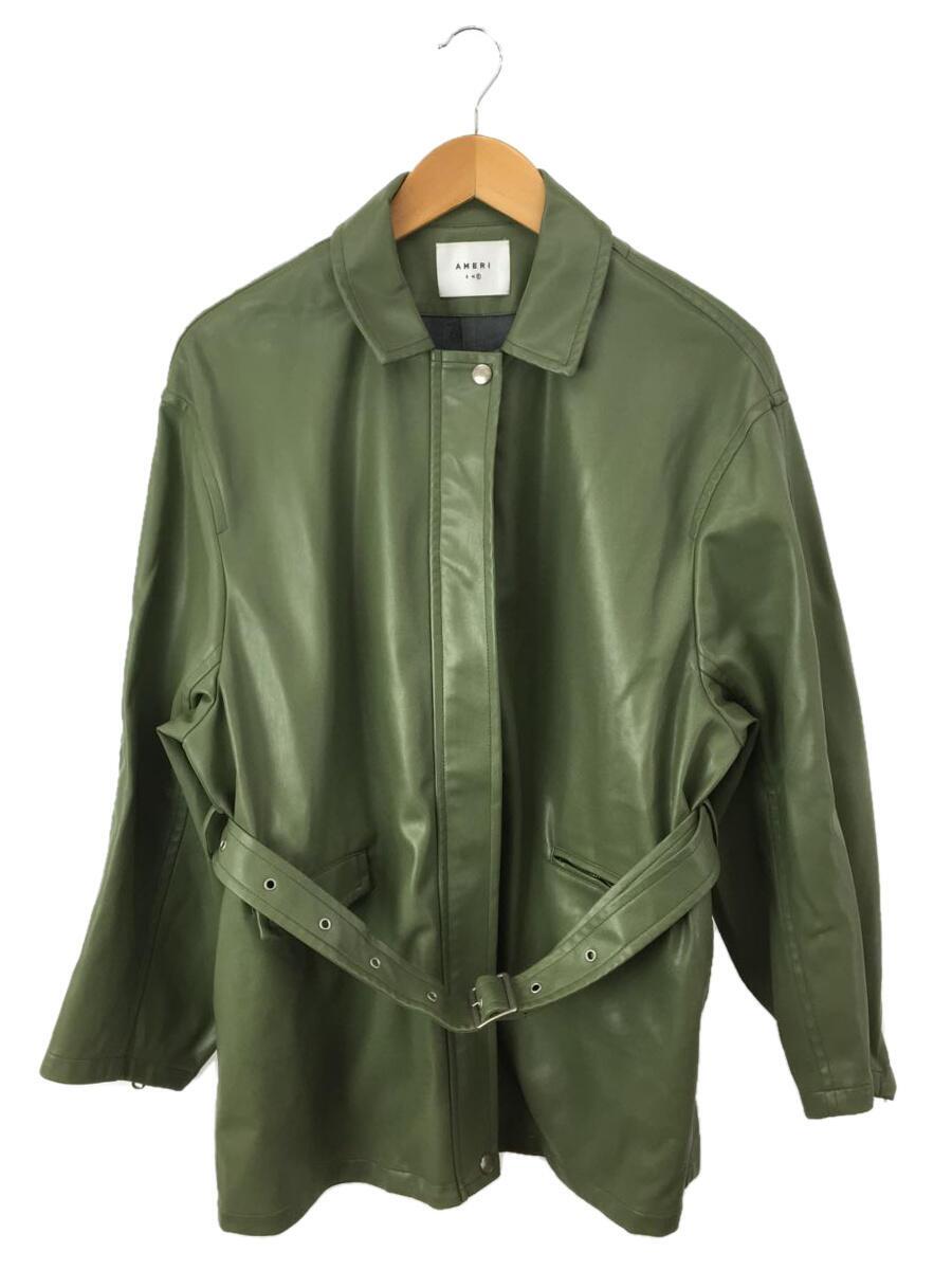 AMERI(アメリヴィンテージ) / ジャケット/FREE/ポリエステル/GRN/無地/01110630160 | 古着の販売・通販ならセカンドストリート