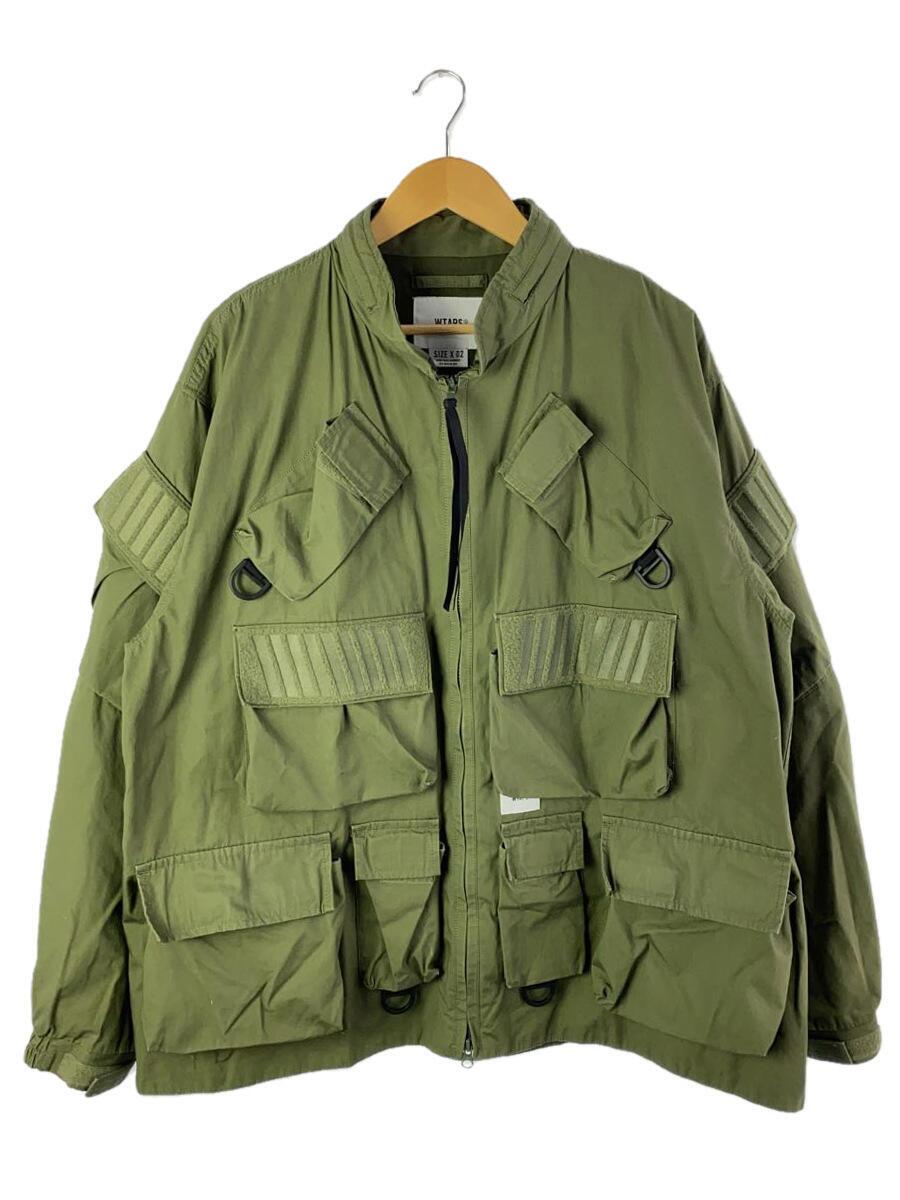 WTAPS(ダブルタップス) / 19AW/MODULAR JACKET COTTON WE/シャケット/2/コットン/カーキ/192BRDT-JKM07 | 古着の販売・通販ならセカンドストリート