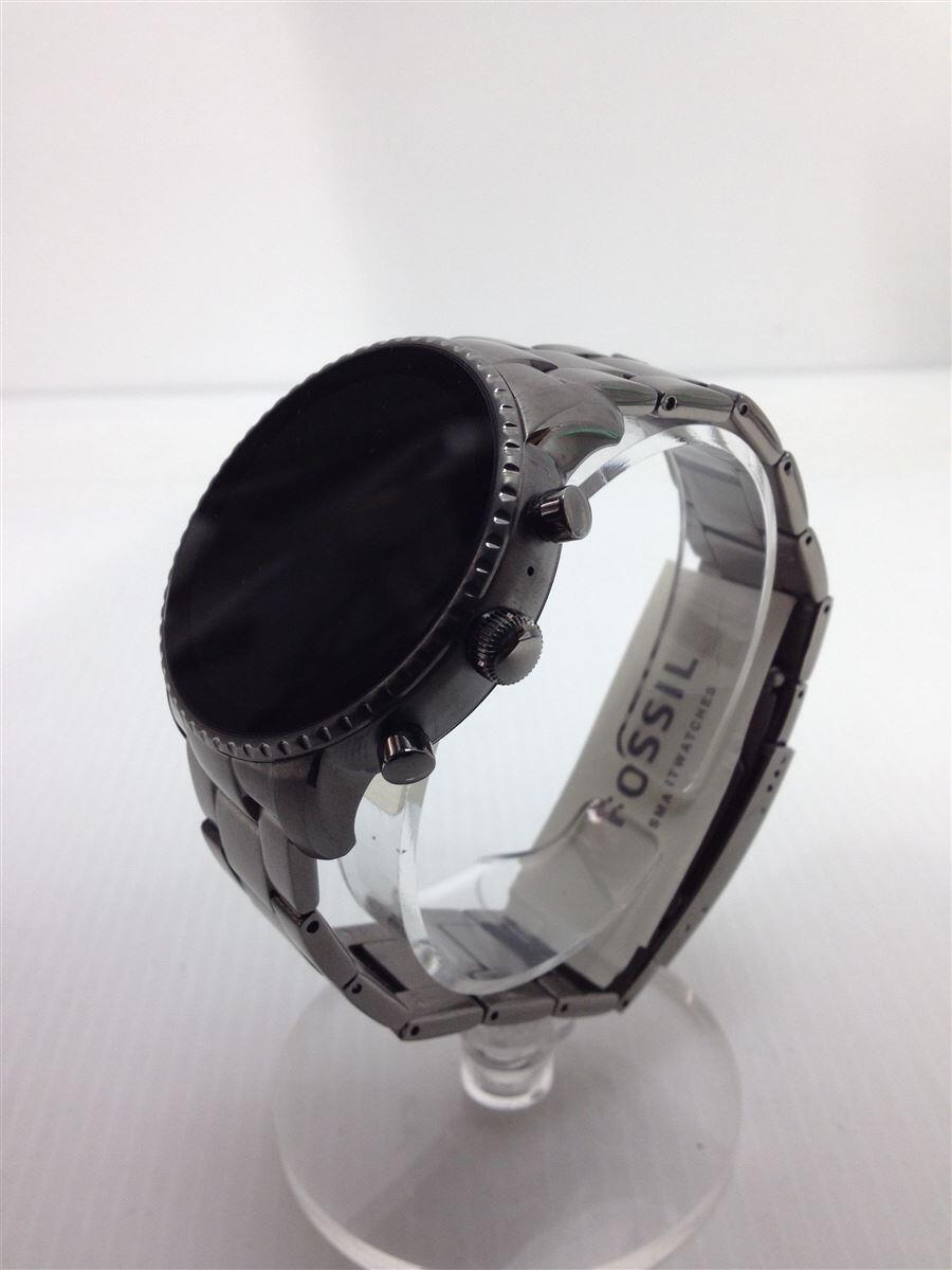 FOSSIL(フォッシル) / スマートウォッチ/デジタル/ステンレス/BLK/FTW4012 | 中古品の販売・通販ならセカンドストリート