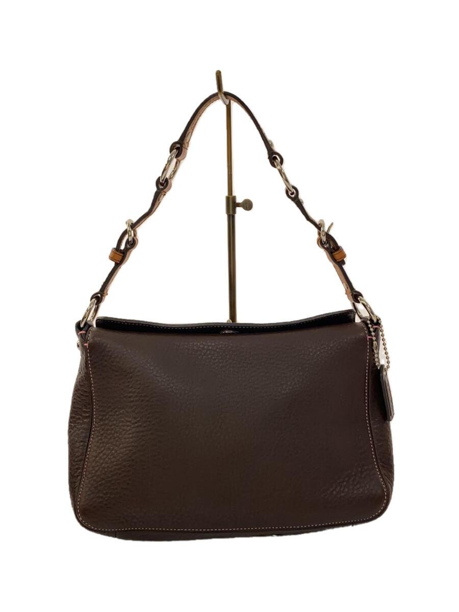 COACH(コーチ) / ショルダーバッグ/レザー/BRW/無地/8A38 | 中古品の販売・通販ならセカンドストリート