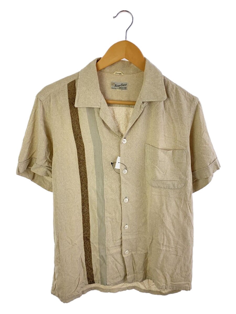 その他ブランド(ソノタブランド) / NASH CREST/半袖シャツ/M/シルク/BEG// | 古着の販売・通販ならセカンドストリート