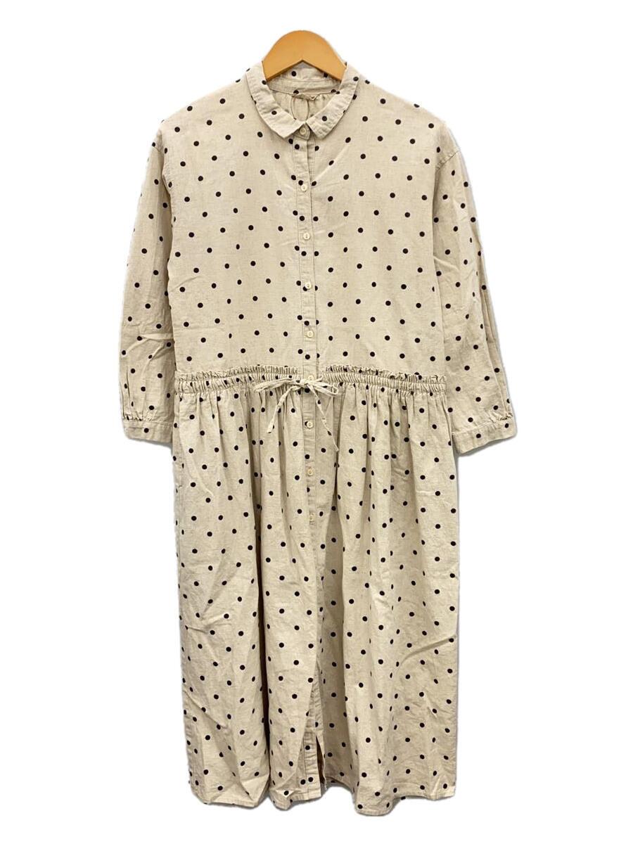 Samansa Mos2(SM2)(サマンサモスモス) / 長袖ワンピース/FREE/リネン/BEG/ドット/MCF-1103683 | 古着 ...