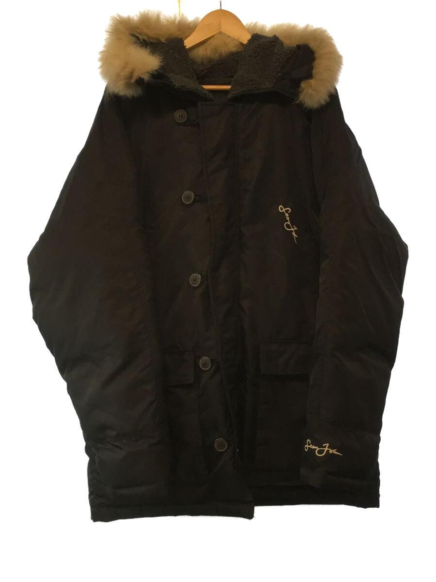 SEAN JOHN(ショーンジョン) / ダウンジャケット/XL/ポリエステル/BLK/無地/ブラック/N-3B | 古着の販売・通販ならセカンドストリート