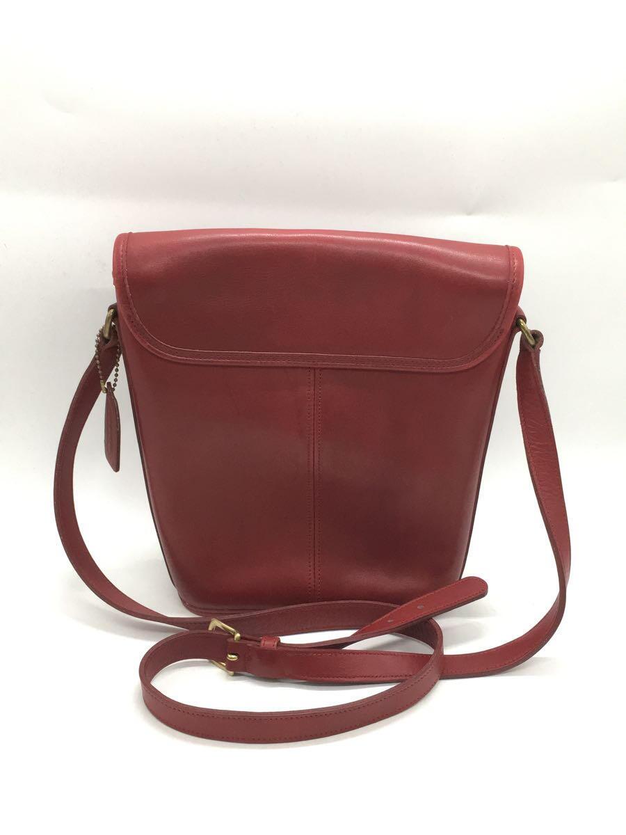 COACH(コーチ) / OLD COACH/オールド/ショルダーバッグ/レザー/レッド/9936/傷有 | 中古品の販売・通販ならセカンドストリート