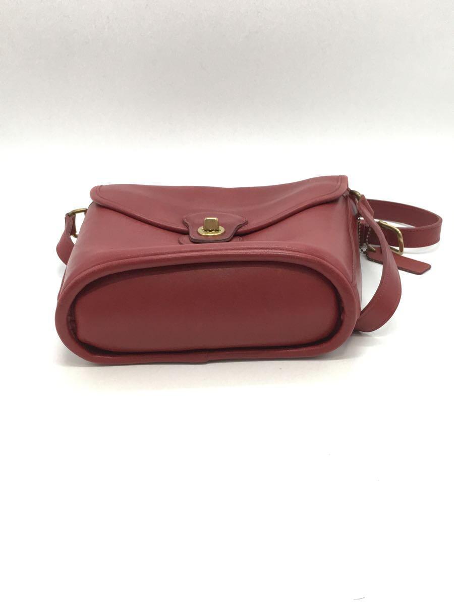 COACH(コーチ) / OLD COACH/オールド/ショルダーバッグ/レザー/レッド/9936/傷有 | 中古品の販売・通販ならセカンドストリート