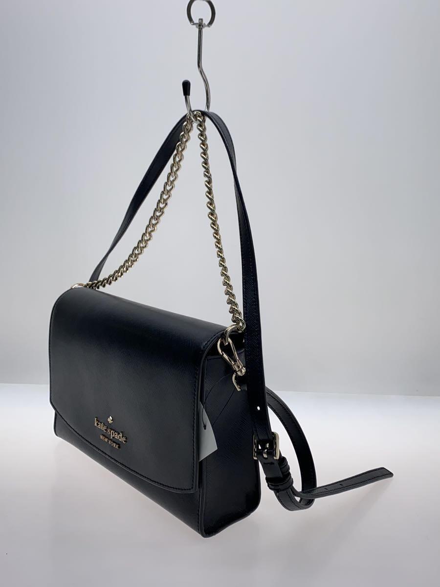 kate spade new york(ケイトスペードニューヨーク) / ショルダーバッグ/レザー/BLK/無地/T348 | 中古品の販売 ...