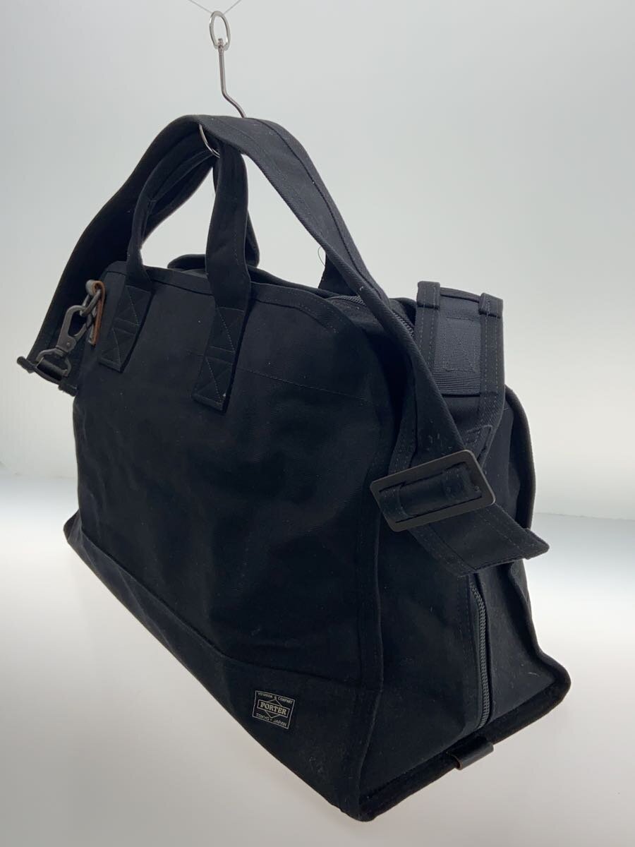 PORTER(ポーター) / STAIN/ステイン/2WAYボストンバッグ/ダッフルバッグ/キャンバス/BLK/585-08732 | 中古品 ...