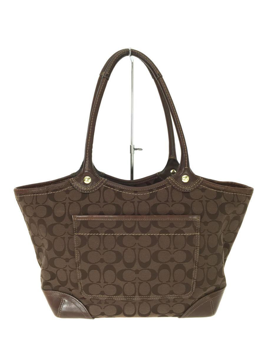 COACH(コーチ) / トートバッグ_シグネチャー/キャンバス/ブラウン/12369 | 中古品の販売・通販ならセカンドストリート