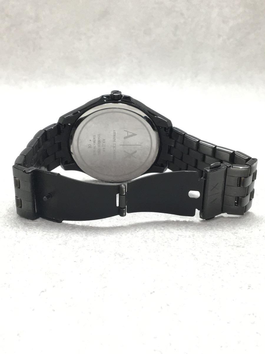 ARMANI EXCHANGE(アルマーニエクスチェンジ) / クォーツ腕時計/アナログ/ブラック/ブラック/AX2144 | 中古品の販売 ...