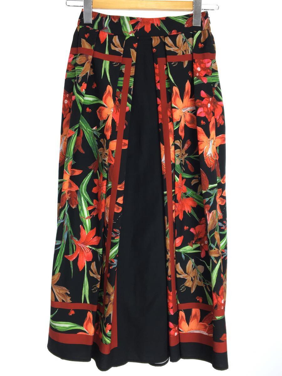 AMERI(アメリヴィンテージ) / ロングスカート/FREE/ポリエステル/SCARF FLARE SKIRT | 古着の販売・通販ならセカンドストリート