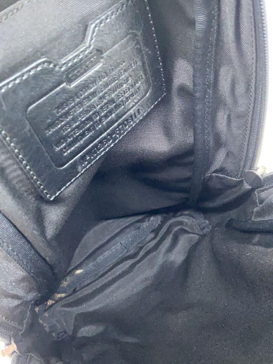 COACH(コーチ) / ショルダーバッグ/レザー/BLK/無地 | 中古品の販売・通販ならセカンドストリート