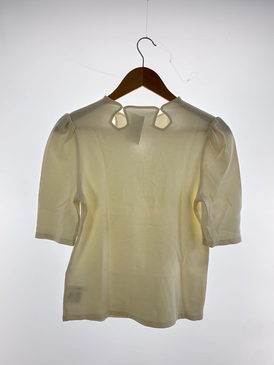 AMERI(アメリヴィンテージ) / CROWN WAFFLE TOP/半袖カットソー/FREE/レーヨン/アイボリー/無地/02110320162 | 古着の販売・通販ならセカンドストリート